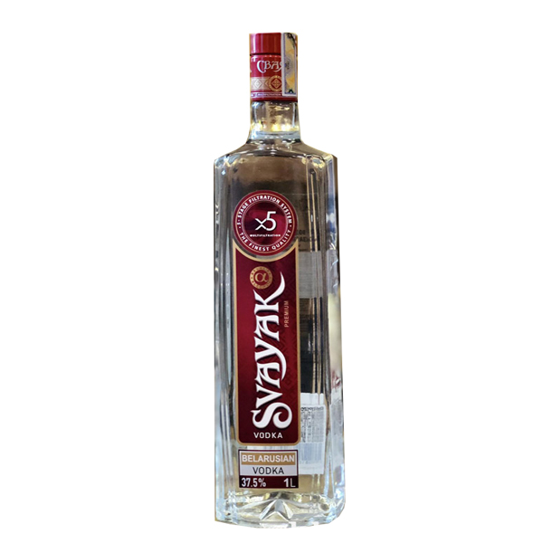 Rượu Vodka Svayak Premium X5 - Rượu Ngoại Nhập Khẩu Chính Hãng